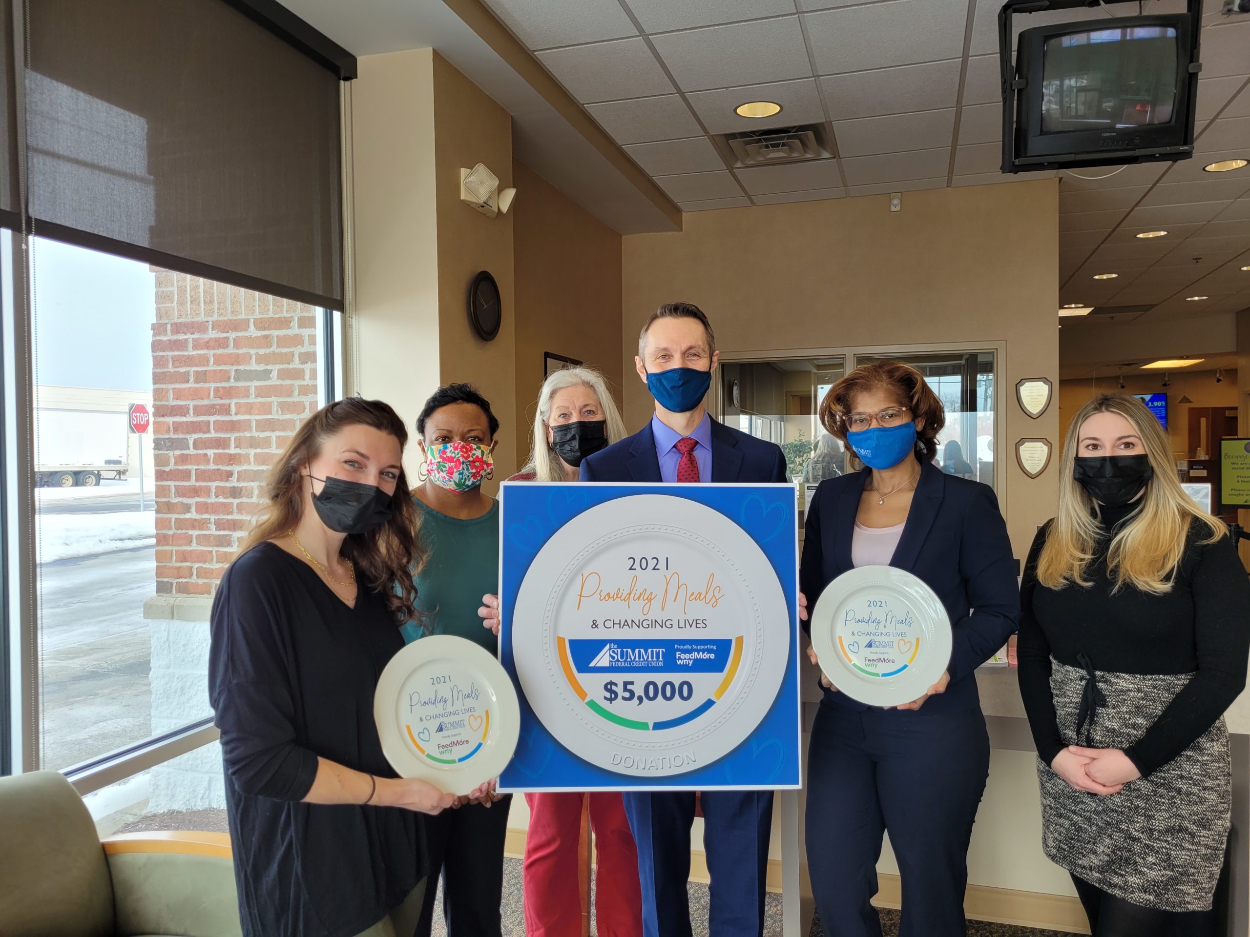 The Summit Donates $5,000 to FeedMore WNY