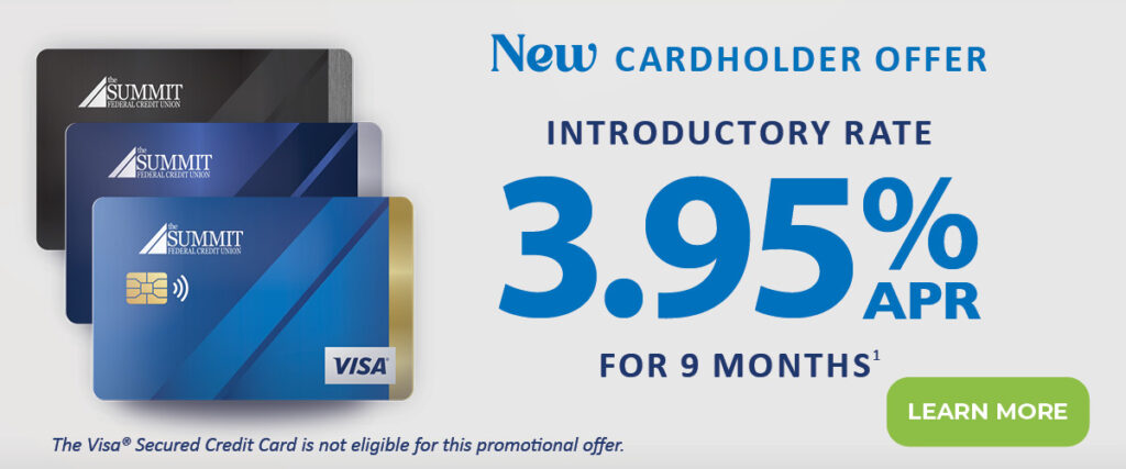 Visa® Credit Cards | The Summit Federal Credit Union